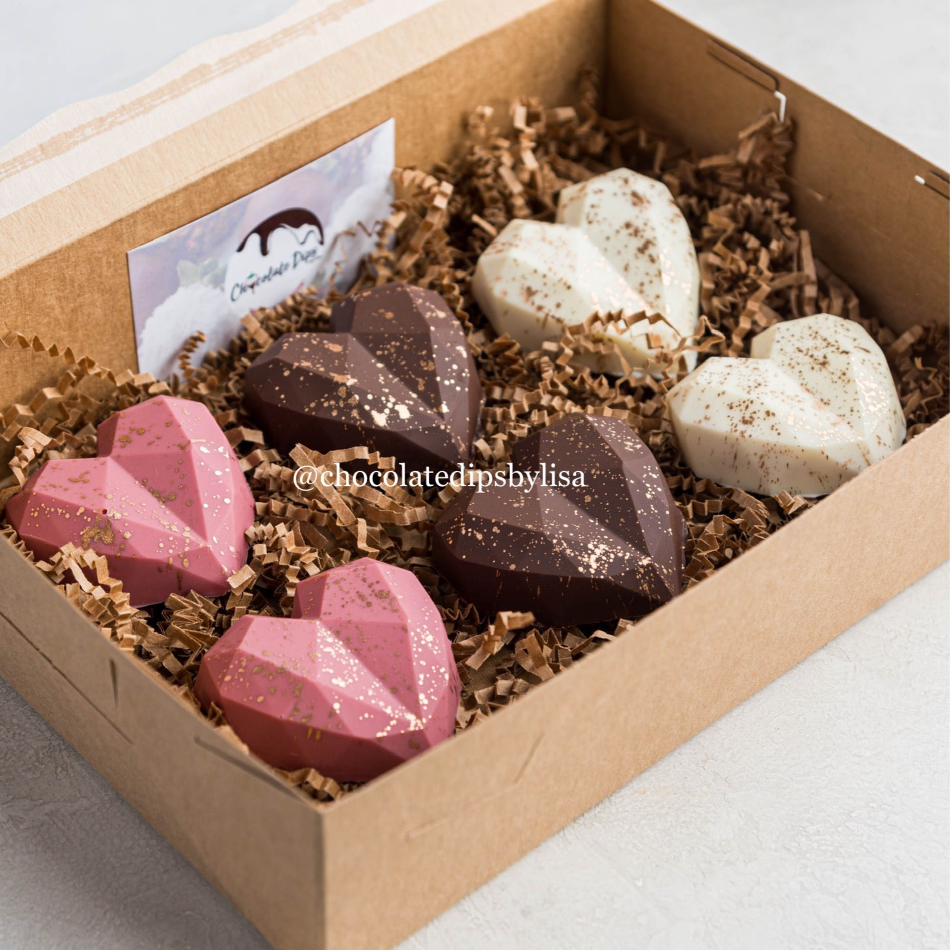 Variety Sweetly Broken Box (6) | Chocolate Dips by Lisa